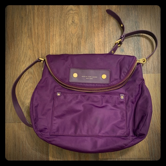 Marc By Marc Jacobs | Bags | Marc By Mj Preppy Natasha Large Nylon Crossbody A Little Mark On ...